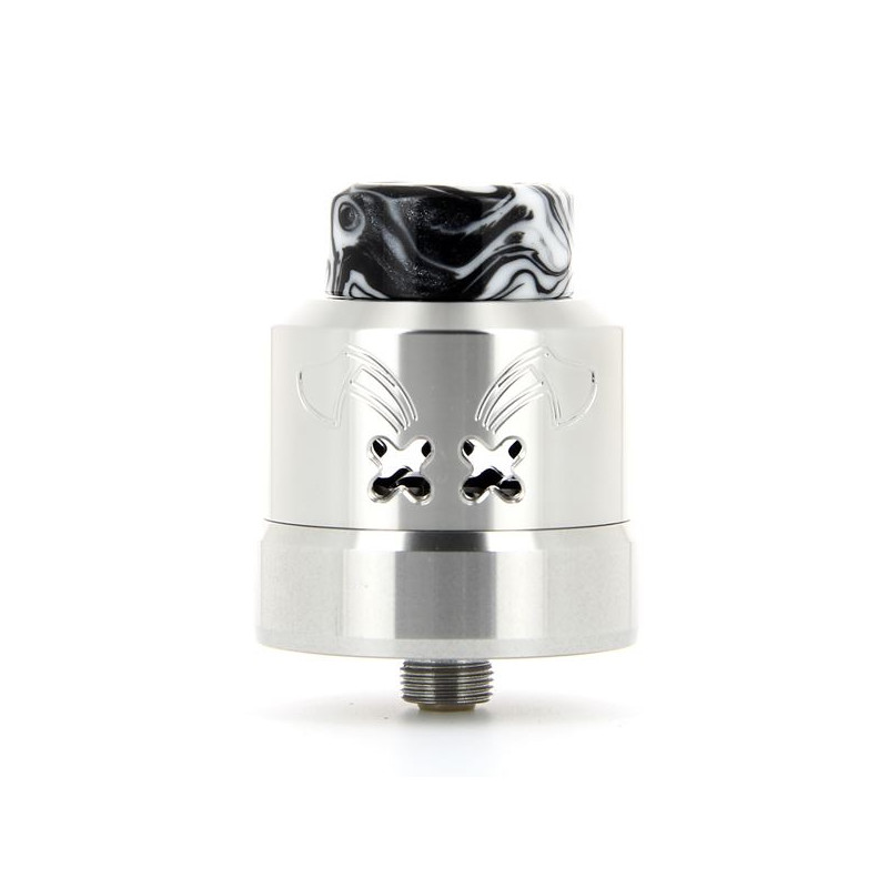 Dead Rabbit Max RDA 28mm Silver Hellvape - ADNS