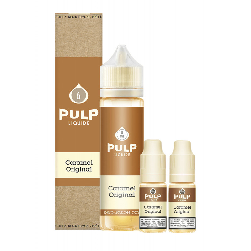 Pack 60ml Caramel Original Pulp - ADNS