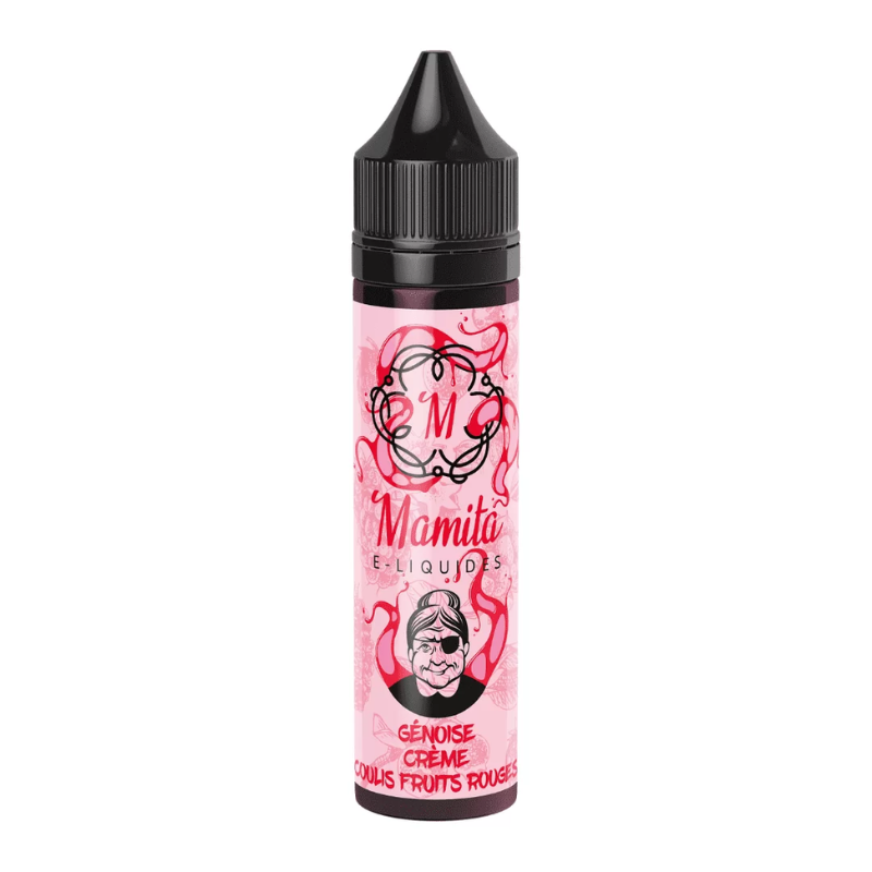 Genoise Creme Coulis Fruits Rouges Mamita Vape Institut 50ml - ADNS