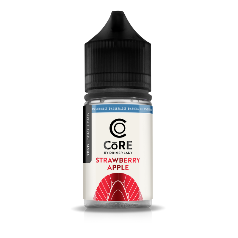 Strawberry Apple Concentre Core Dinner Lady 30ml - ADNS