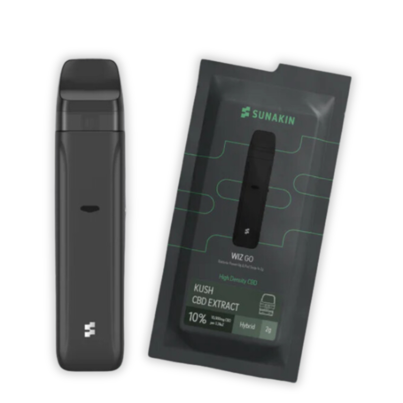 Kit Wiz Go (+ Pod High Density CBD) Sunakin - ADNS