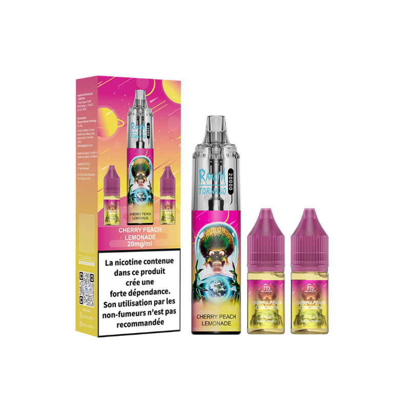 Refillable Puff Tornado RANDM 20000 Mars (2 x 10ml 20mg) - ADNS