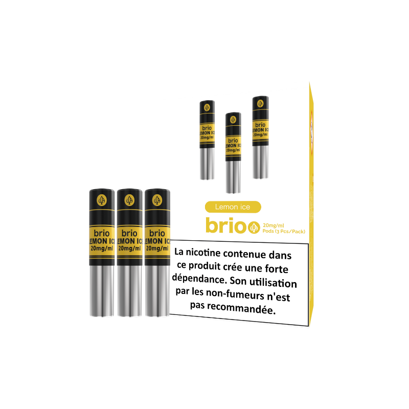 Pack de 3 Pods Brio 1ml 20mg Da One - ADNS