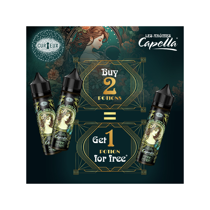 Offer Curious Potion Apple Lemon 50mL Curieux & Capella - ADNS