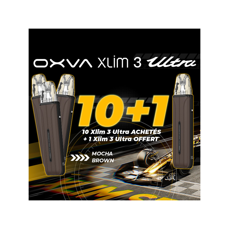 Offer Xlim 3 Pod Ultra Kit Mocha Brown OXVA - ADNS