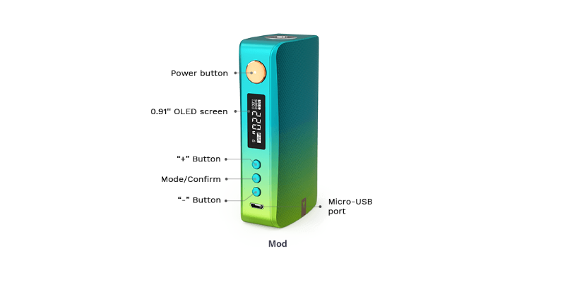 Mod GEN-S 220W Vaporesso Silver - Cdiscount Au quotidien